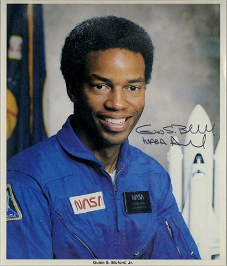 NASA-Bluford-225kb - The Mitchell Collection of African American History