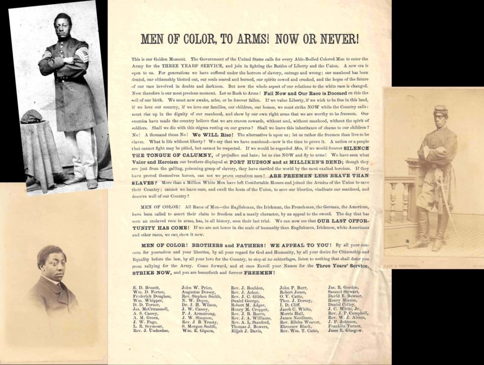 “MEN OF COLOR, TO ARMS!” - The Mitchell Collection of African American ...